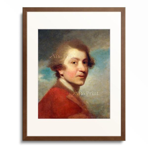 Artist: Reynolds, Sir Joshua,1723-1792 Imagetitle: Portrait of the Artist, Head and Shoulders, in a Red Gown of a Doctor...