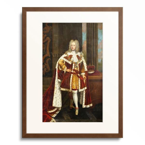Artist: Kneller, Sir Godfrey,1646-1723,Circle of Imagetitle: Portrait of King George II When Prince of Wales, Full Lengt...