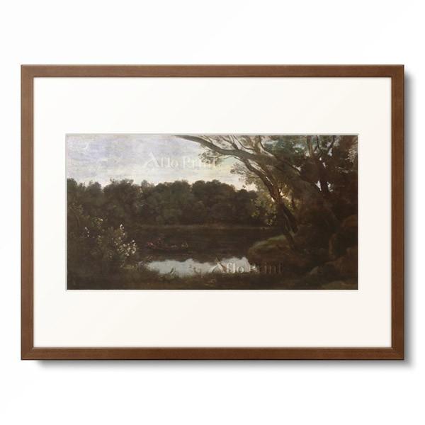 作家名： ジャン＝バティスト・カミーユ・コロー ( 1796年 - 1875年 )国籍： フランスジャンル： 写実主義Artist: Corot, Jean-Baptiste Camille,1796-1875 Imagetitle: Th...