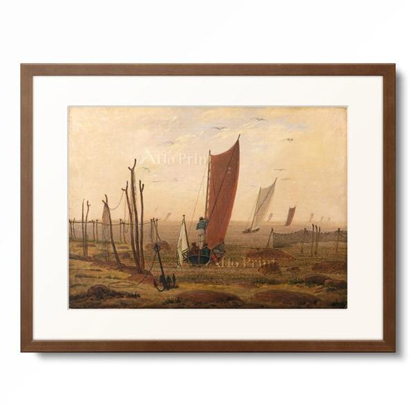 作家名： カスパー・ダヴィッド・フリードリヒ ( 1774年 - 1840年 ) 国籍： グライフスヴァルト出身。 ドイツ ジャンル： ロマン主義Artist: Friedrich, Caspar David,1774-1840 Image...