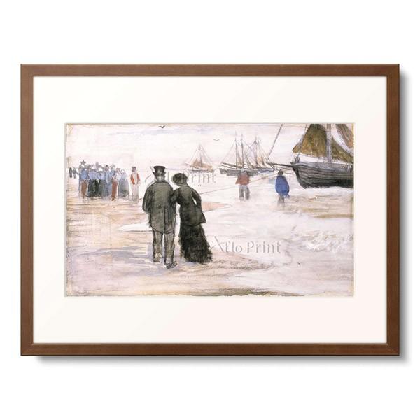 作家名： フィンセント・ファン・ゴッホ  ( 1853年 - 1890年 ) 国籍： オランダ ジャンル　印象派　ポスト印象派  Artist:  Gogh, Vincent van,1853-1890 Imagetitle:  The B...