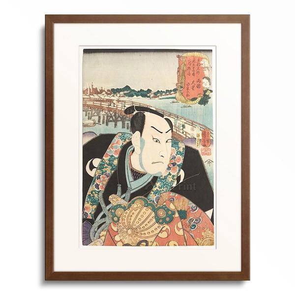 所蔵：クンストパラスト美術館Artist:  Kuniyoshi, Utagawa,1797-1862 Imagetitle:  The First Month: The Bridge of Ryogoku and the faithful...