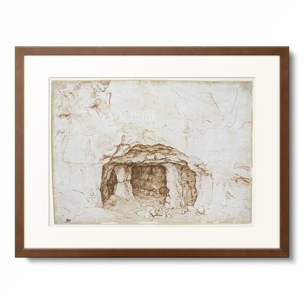 所蔵：クンストパラスト美術館Artist: Heemskerck, Maerten van,1498-1574 Imagetitle: Substructures behind crumbling Masonry. Dimensions: ...