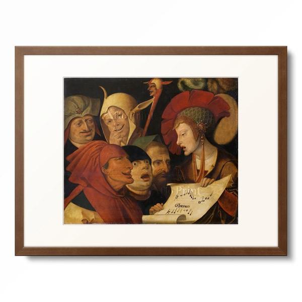 所蔵：クンストパラスト美術館Artist: Flamisch,2nd half of the 16th century Imagetitle: Fool's concert. Second quarter of 16th century D...