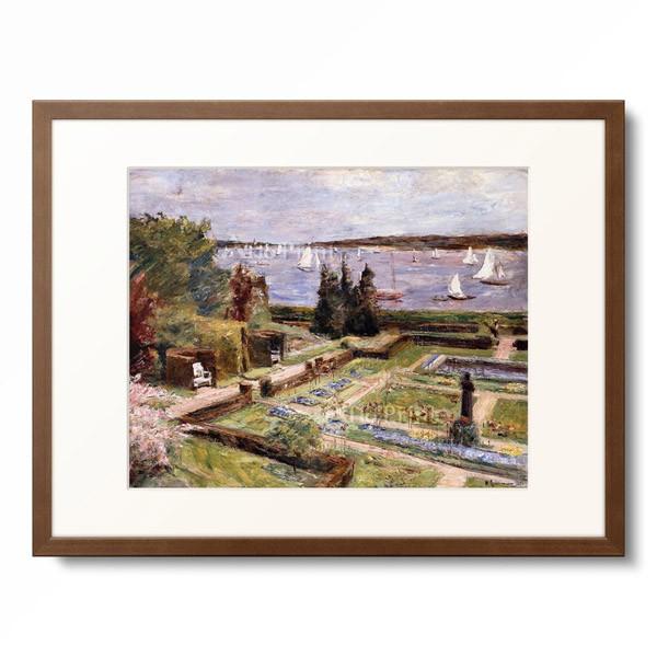 作家名： マックス・リーバーマン (1847-1935年)国籍： ドイツ ジャンル： 印象派 Artist: Liebermann, Max,1847-1935 Imagetitle: Garden of the Arnhold Famil...