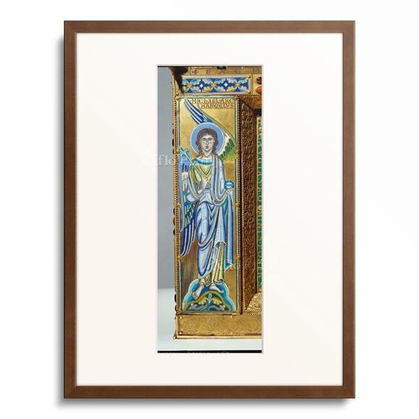 Imagetitle: Shrine of Saint Maurinus, Saint Michael. Around 1170 Location: Cologne, St Pantaleon