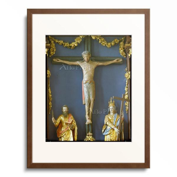 Imagetitle: Crucifix. First quarter of the 13th century Medium: Limewood Location: Munich-Forstenried, parish church