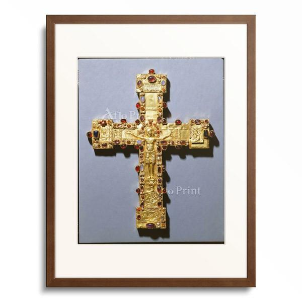 Imagetitle: So called Erpho Crucifix, reliquiary cross of the archbishop Erpho. 1005-1097 Location: Munster, St Mauritz