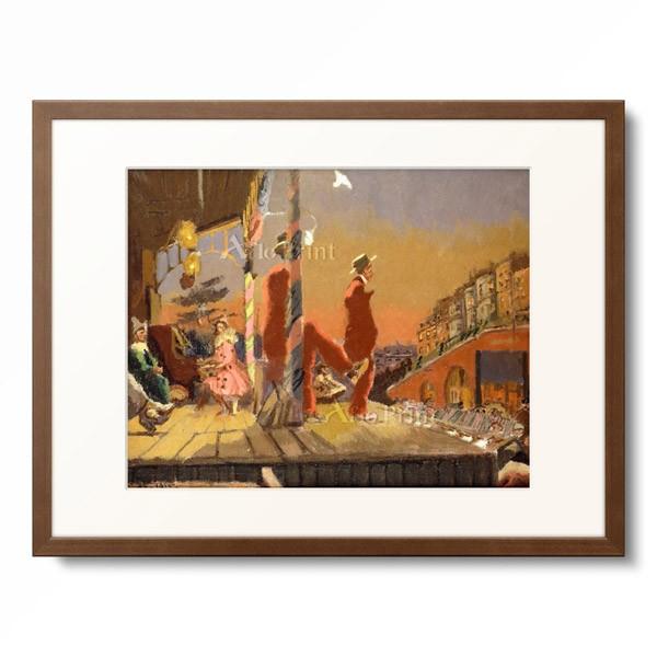 Artist: Sickert, Walter Richard,1860-1942 Imagetitle: Brighton Pierrots. 1915 Dimensions: 63.5 x 76 cm Medium: oil/canva...