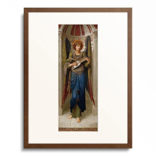Artist: Strudwick, John Melhuish,1849-1937 Imagetitle: Angel. 1895 (see also image 39369) Dimensions: 71.2 x 26.4 cm Med...