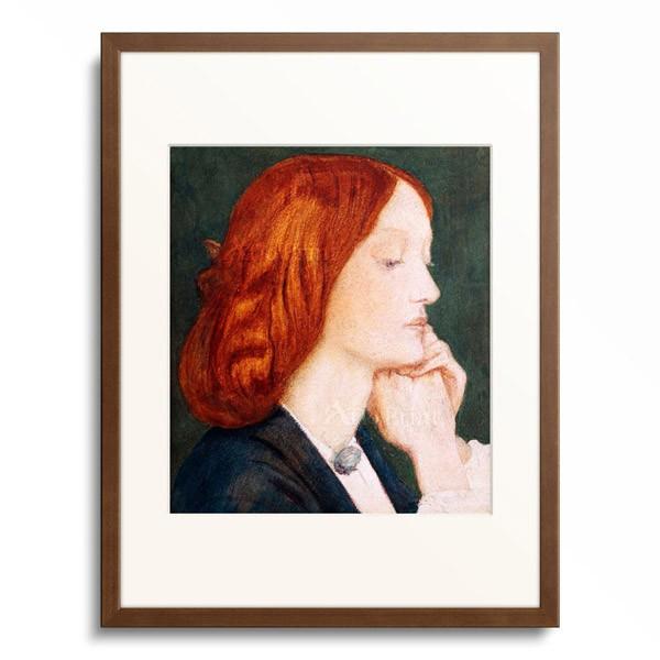 作家名： ダンテ・ゲイブリエル・ロセッティ （ 1828年 - 1882年 ）国籍： イギリス ジャンル： ラファエル前派 Artist: Rossetti, Dante Gabriel,1828-1882 Imagetitle: Port...