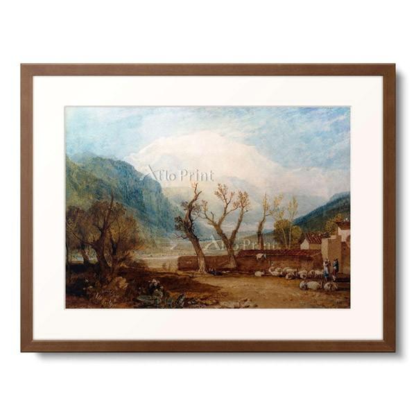 作家名:ジョゼフ・マロード・ウィリアム・ターナー  ( 1775年 - 1851年 ) 国籍:イギリス ジャンル:ロマン主義 Artist: Turner, Joseph Mallord William,1775-1851 Imagetit...