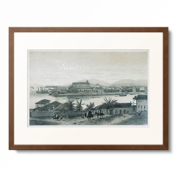 Artist: Benoist, Philippe,1813-ca.1905,and Eugene Ciceri (1813-1890) Imagetitle: Nine panoramic views of Rio de Janeiro:...