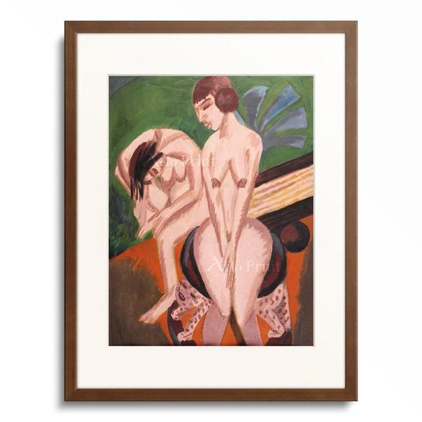 作家名： エルンスト・ルートヴィッヒ・キルヒナー ( 1880年 - 1938年 ) 国籍： ドイツ ジャンル ： ドイツ表現主義Artist: Kirchner, Ernst Ludwig,1880-1938 Imagetitle: Tw...