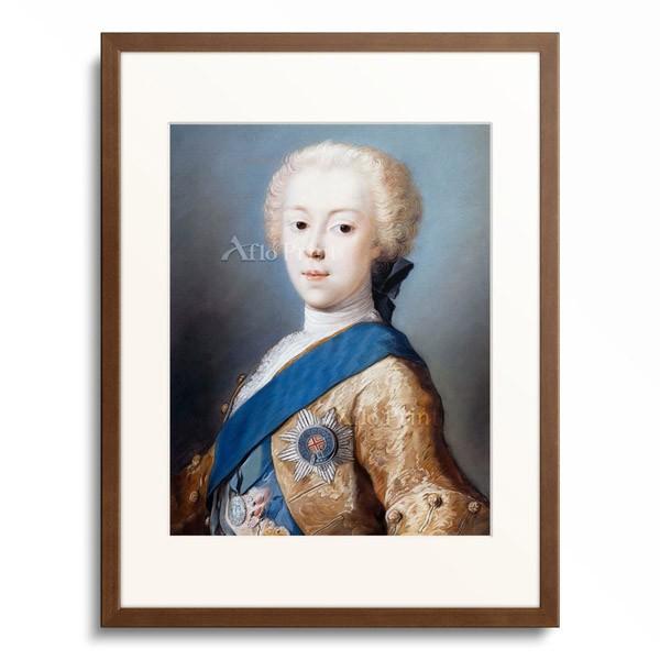 Artist: Carriera, Rosalba,1675-1757 Imagetitle: Portrait of Prince Charles Edward Stuart, bust-length, in profile to the...