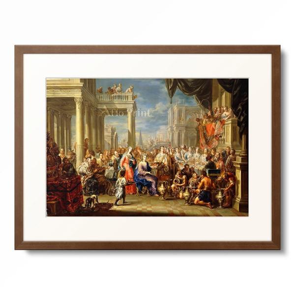 Artist: Platzer, Johann Georg,1704-1761 Imagetitle: The Marriage at Cana. Dimensions: 43.6 x 63.5 cm Medium: Oil on copp...