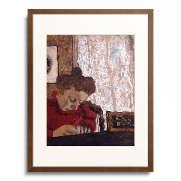 作家名： エドゥアール・ヴュイヤール ( 1868年 - 1940年 ) 国籍：フランス ジャンル ： 後期印象派 ナビ派 親密派 Artist: Vuillard, Edouard,1868-1940 Imagetitle: Marie ...