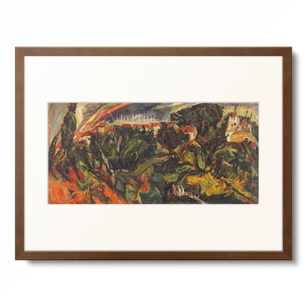 Artist: Soutine, Chaim,1893-1943 Imagetitle: A Rainbow in Ceret (L'arc en ciel, Ceret). Around 1920 Dimensions: 63 x 130...