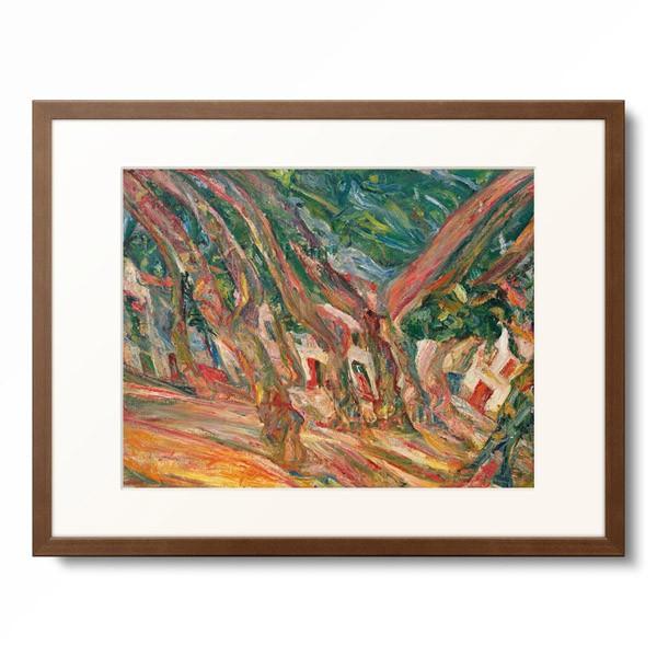 Artist: Soutine, Chaim,1893-1943 Imagetitle: Platanes in Ceret (Les platanes a Ceret). Around 1920 Dimensions: 73 x 94 c...