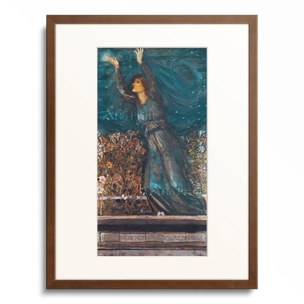 Artist: Burne-Jones, Sir Edward,1833-1898 Imagetitle: Hope. Inscribed 'If hope were not heart should break' Dimensions: ...