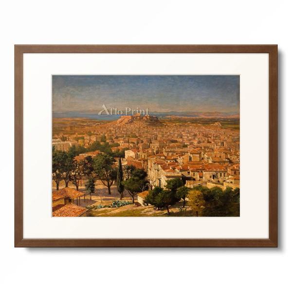 Artist: Greek,Late 19th century Imagetitle: An Extensive View of Athens with the Acropolis. Dimensions: 106,7 x 137,2 cm...