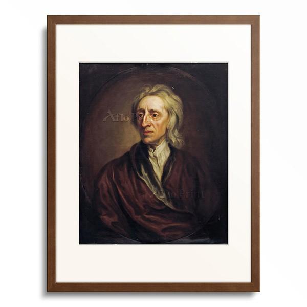 Artist: Kneller, Sir Godfrey,1646-1723 Imagetitle: Portrait of John Locke (1632-1704). Dimensions: 76,2 x 62,3 cm