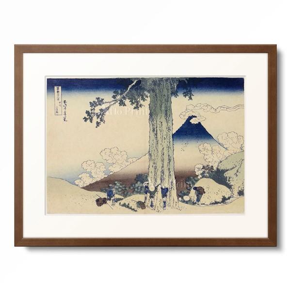 Artist: Hokusai, Katsushika,1760-1849 Imagetitle: Mishima Pass in Kai Province. From the series 'Thirty Six Views of Mou...