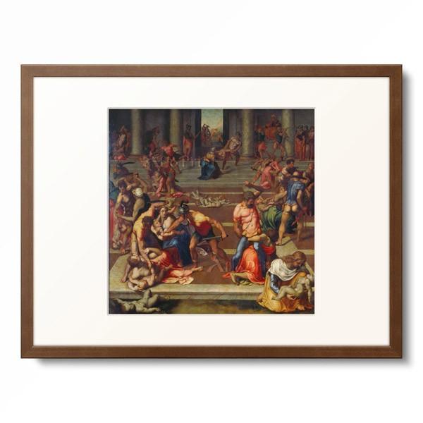 Artist: Volterra (Ricciarelli), Daniele da,1509-1566 Imagetitle: Massacre of the Innocents. Dimensions: 51 x 42 cm Mediu...