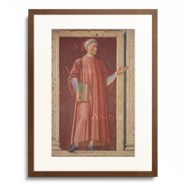 Artist: Castagno, Andrea dal,um 1410-1457 Imagetitle: Bildnis von Dante Alighieri. Location: Florenz, Galleria degli Uffizi