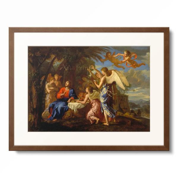 Artist: Stella, Jacques,1596-1657 Imagetitle: Christus wird von Engeln bedient. 1650. Dimensions: 111 x 158 cm Location:...