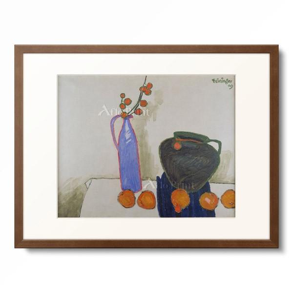 Artist: Feininger, Lyonel,1871-1956 Imagetitle: Stillleben mit Apfelsinen. 1909. Dimensions: 80,32 x 100,64 cm Medium: o...