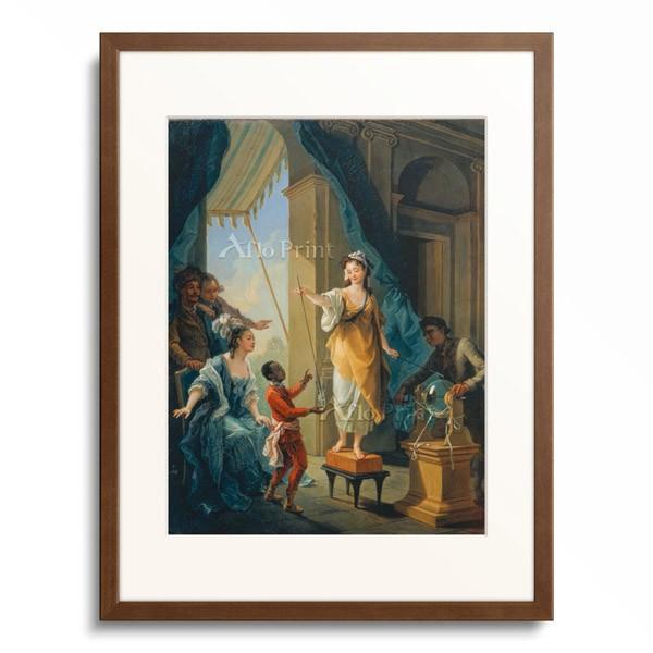 Artist: Loo, Charles Amedee Philippe van,1719-1795 Imagetitle: Ein Experiment mit Elektrizitat. 1777. Dimensions: 115 x ...