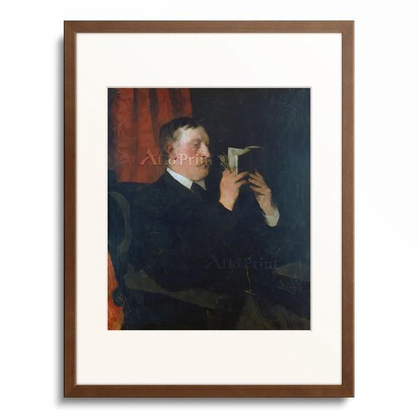 Artist: Trubner, Wilhelm,1851-1917 Imagetitle: Portrait of the poet Martin Greif. 1876. Dimensions: 92 x 78,5 cm Medium:...