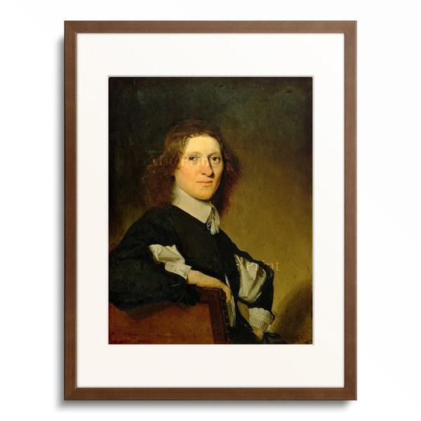 Artist: Verspronck, Johannes,um1606/09-1662 Imagetitle: Bildnis eines sitzenden jungen Mannes. Dimensions: 28 x 21,3 cm ...