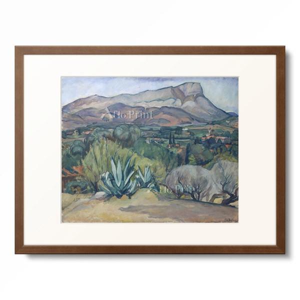 Artist: Battenberg, Mathilde,1878-1936 Imagetitle: Provence Landschaft. 1914. Dimensions: 60 x 73 cm Location: Stadel Mu...