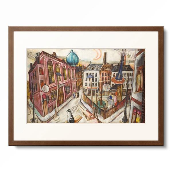 作家名： マックス・ベックマン ( 1884年 - 1950年 ) 国籍： ドイツ ジャンル： ドイツ表現主義 新即物主義 Artist: Beckmann, Max,1884-1950 Imagetitle: The Synagogue ...