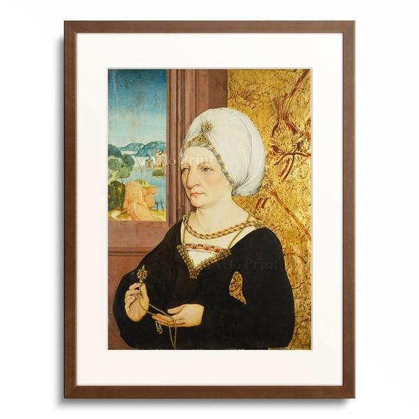 Artist: Beurer, Wolfgang (Meister WB),um1400-1455 Imagetitle: Portrait of a woman. Dimensions: 45 x 33 cm Medium: Mixed ...