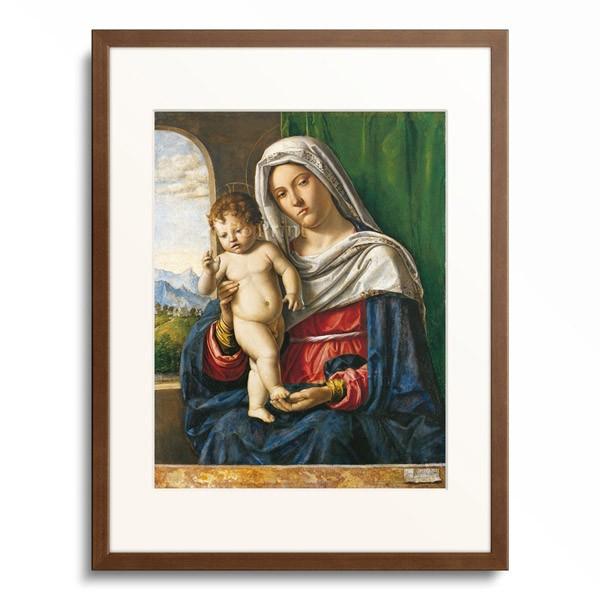 Artist: Cima da Conegliano,ca. 1459-1517/18 Imagetitle: Madonna and Child. Dimensions: 68 x 52,6 cm Medium: Oil/Wood Loc...