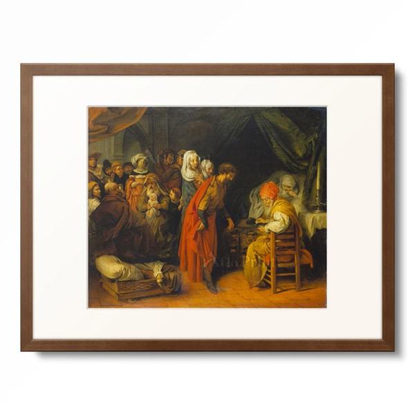 Artist: Fabritius, Barent,1624-1673 Imagetitle: Die Geburt und Namensgebung Johannes des Taufers. Location: Stadel Museu...