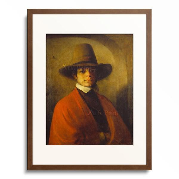 Artist: Fabritius, Barent,1624-1673 Imagetitle: Self Portrait. 1650 Dimensions: 70 x 55,7 cm Medium: Oil/Canvas Location...