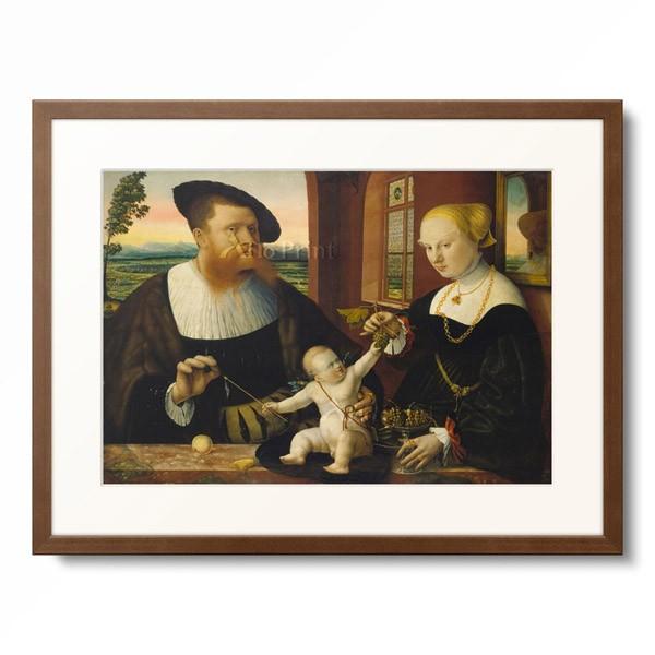 Artist: Faber von Kreuznach, Conrad,um 1500-1552/53 Imagetitle: Double Portrait of Justinian and Anna von Holzhausen, ne...