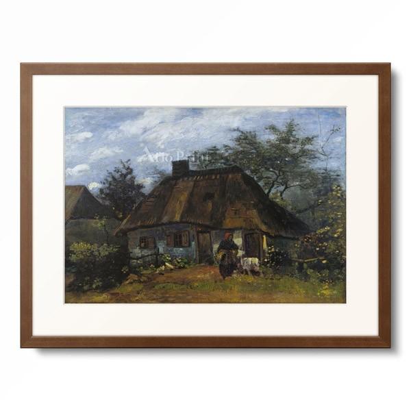 作家名： フィンセント・ファン・ゴッホ ( 1853年 - 1890年 ) 国籍： オランダ ジャンル 印象派 ポスト印象派 Artist: Gogh, Vincent van,1853-1890 Imagetitle: La Chaumi...