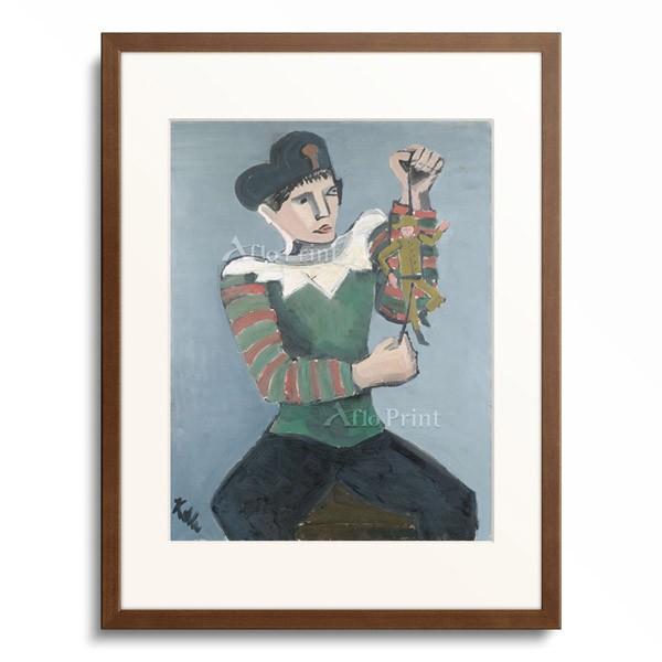 Artist: Kolle (Helmut vom Hugel),1899-1931 Imagetitle: Junge mit Hampelmann. Dimensions: 117 x 89 cm Location: Stadel Mu...