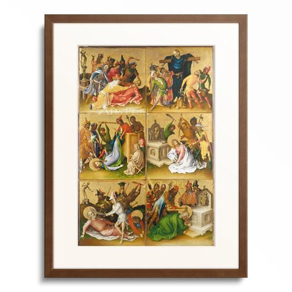 Artist: Lochner, Stephan,ca. 1410-1451 Imagetitle: Laurentius-Altar. The martyrdoms of St.Thomas, Philipp, Jacob the Eld...