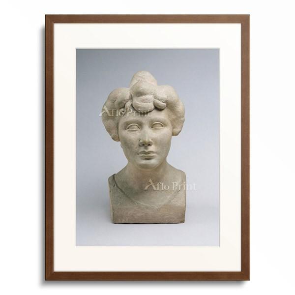 Artist: Maillol, Aristide,1861-1944 Imagetitle: Bust of Mme. Maillol. Location: Stadel Museum, Frankfurt am Main