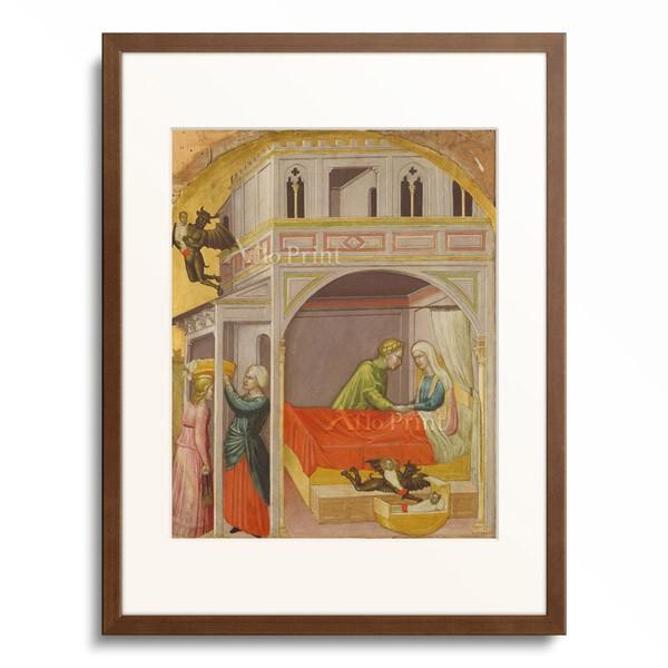 Artist: Martino di Bartolomeo,?-1435? Imagetitle: The Abduction of the newborn St. Stephen (Panel of an Altarpiece depic...
