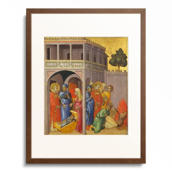 Artist: Martine di Bartolomeo di Biagio,Siena, ca. 1370 - 1434/35 Siena Imagetitle: The return of St. Stephen to the par...
