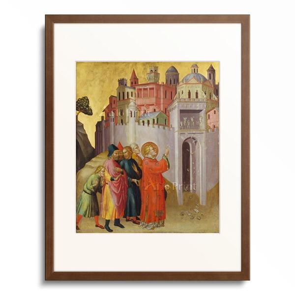 Artist: Martino di Bartolomeo,?-1435? Imagetitle: The destruction of the pagan idols (Panel of an Altarpiece depicting t...