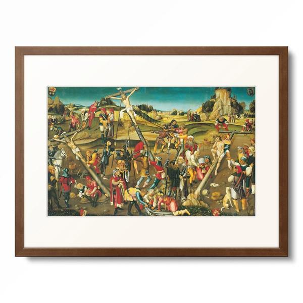 Artist: Suddeutscher Meister Imagetitle: Scenes from the crucifixion of Christi. Ca. 1500 Dimensions: 102,3 x 161,1 cm M...