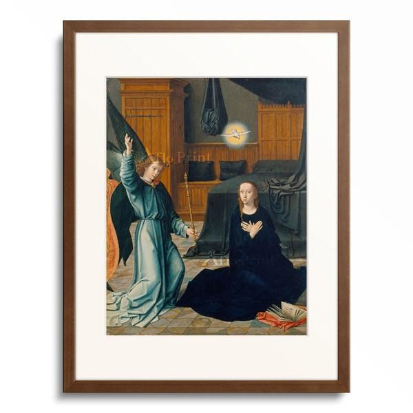 Artist: David, Gerard,ca. 1460-1523 Imagetitle: Mariae Verkundigung. Dimensions: 40,9 x 32,1 cm Medium: on oak wood Loca...